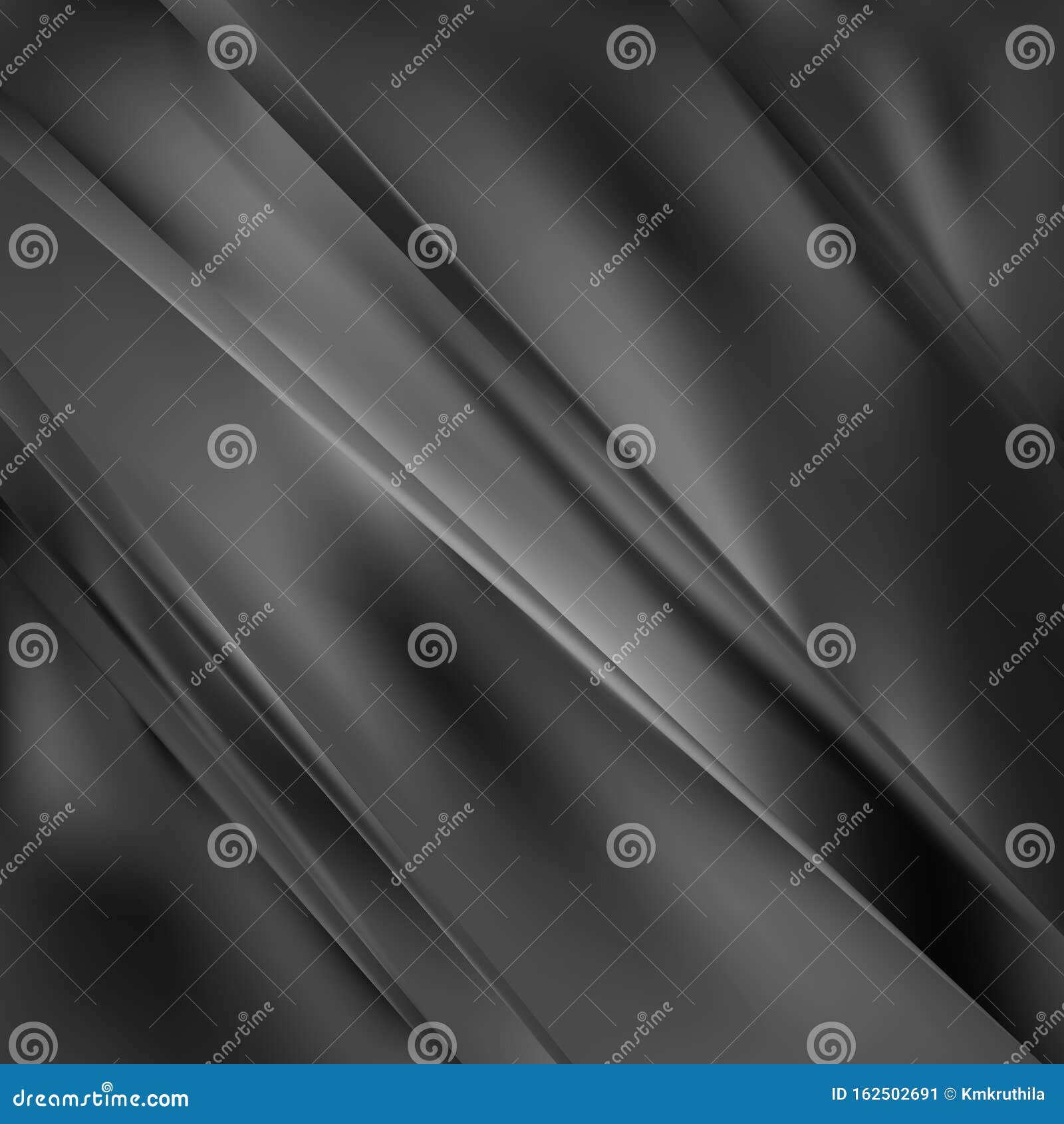 Abstract Dark Grey Background Stock Vector - Illustration of wave ...
