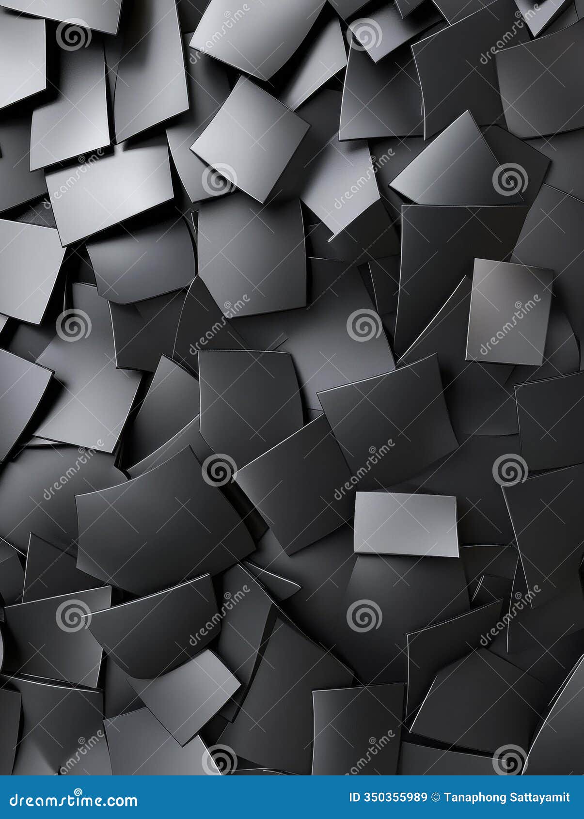 Abstract Dark Grey Blocks Geometric Shapes Monochrome Palette Dark Grey ...