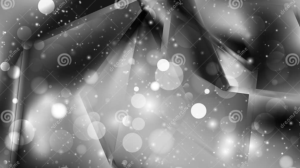 Abstract Dark Grey Blurred Bokeh Background Design Stock Vector - Illustration of background ...