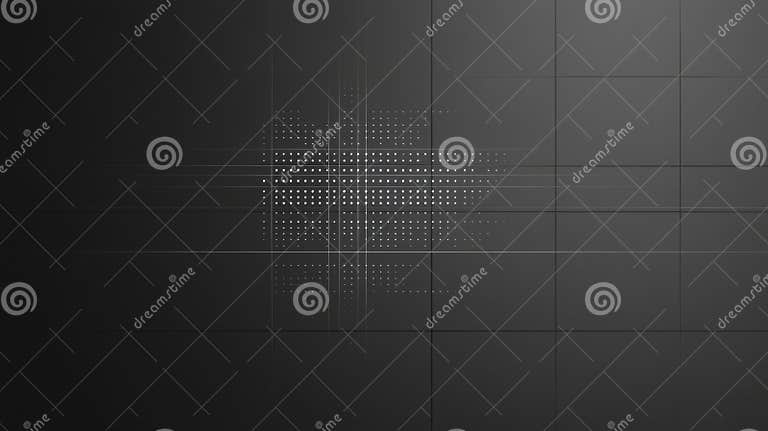 Abstract Dark Grey Grid Background Digital Technology Network Data Future Concept Subtle Grid ...