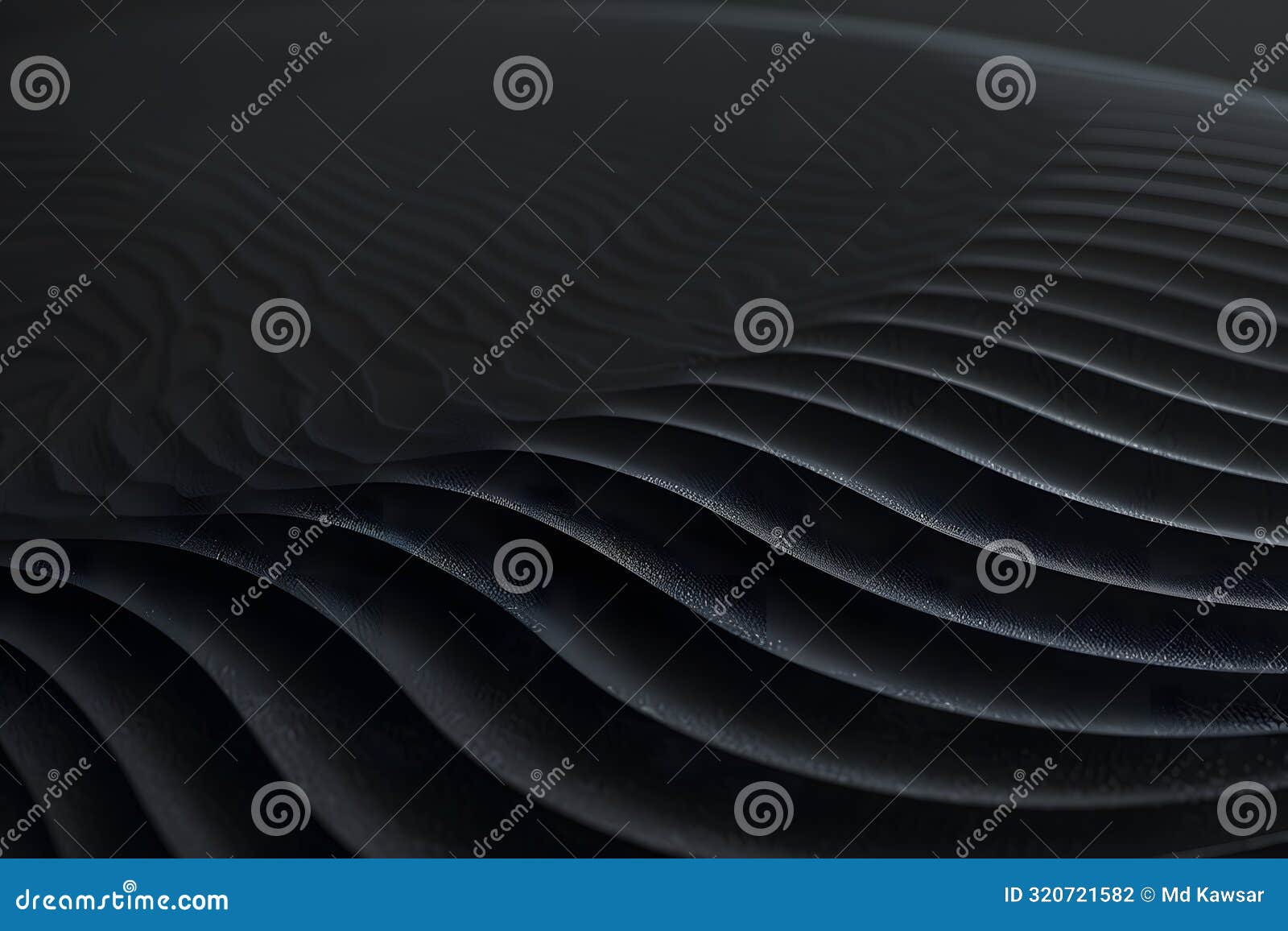 Abstract Dark Grey Sand Ripples Texture Background Stock Illustration ...