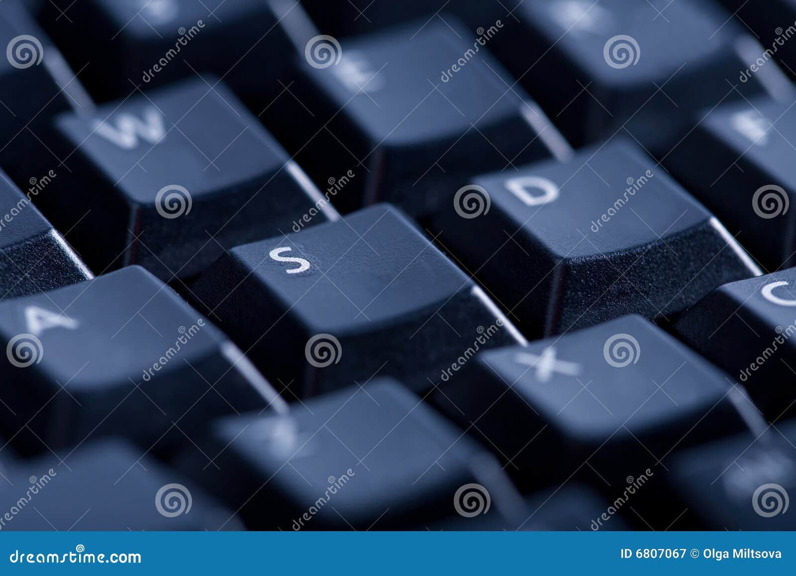 Abstract Dark Keyboard Background Stock Image - Image of digital ...