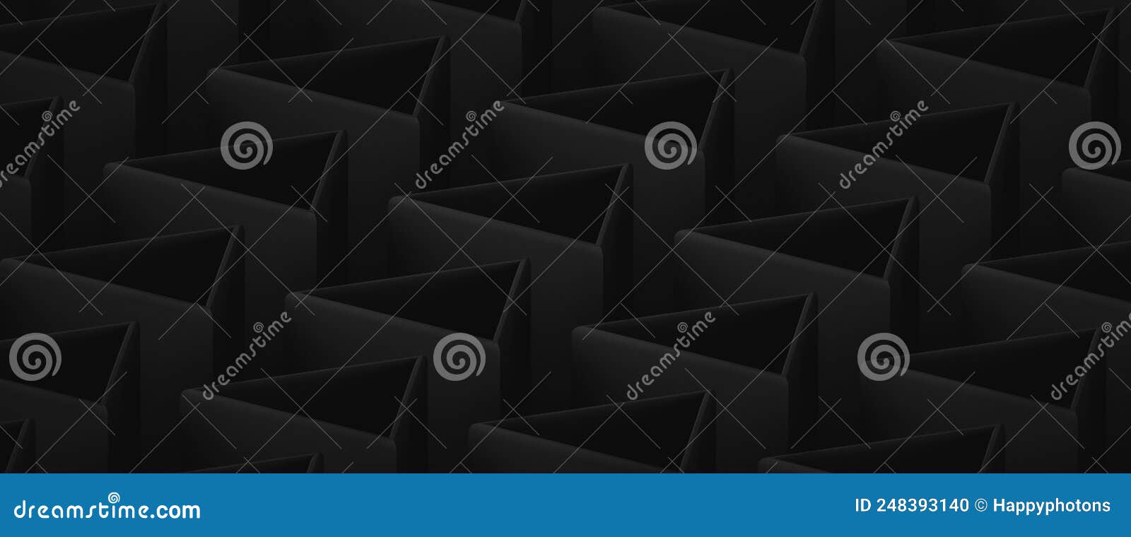 Abstract Dark Low Contrast Backdrop with Triangular Elements Stock ...