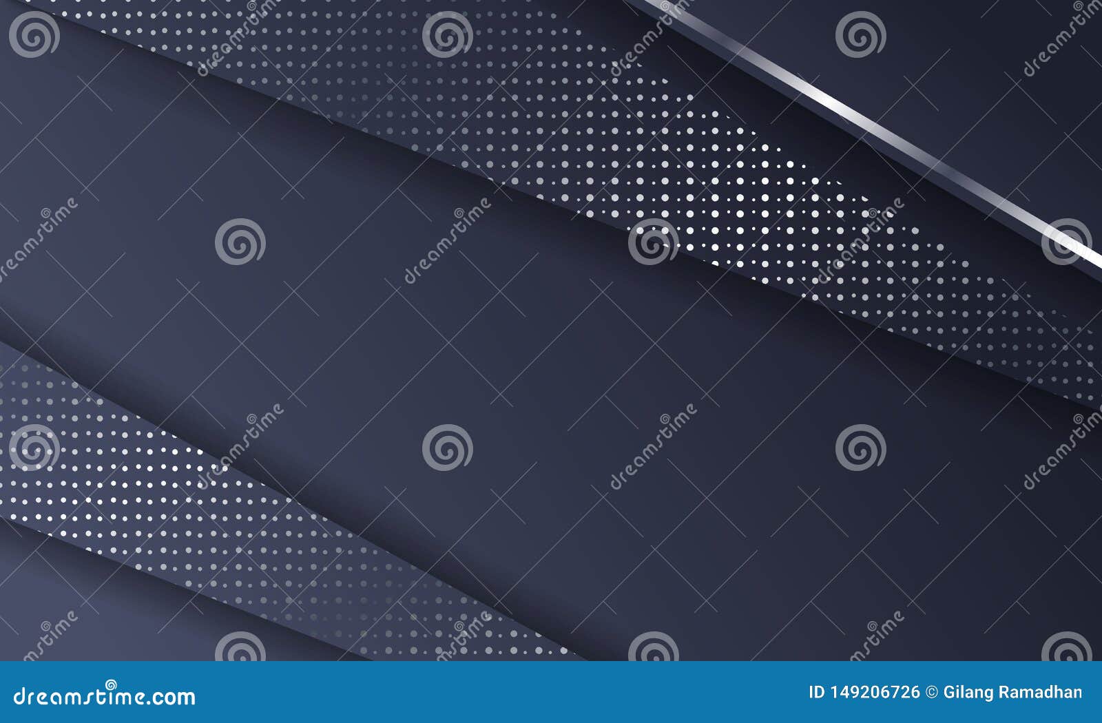 Abstract Dark Metallic Silver Frame Layout Tech Design Background ...