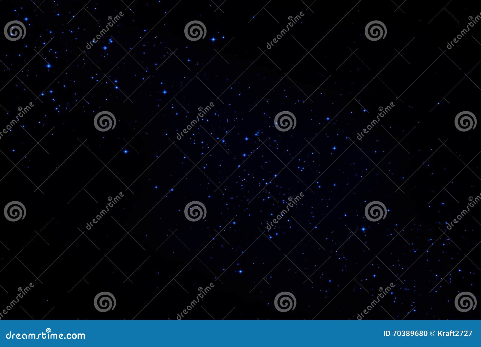Abstract Dark Night Sky with Stars Stock Vector - Illustration of bunch ...