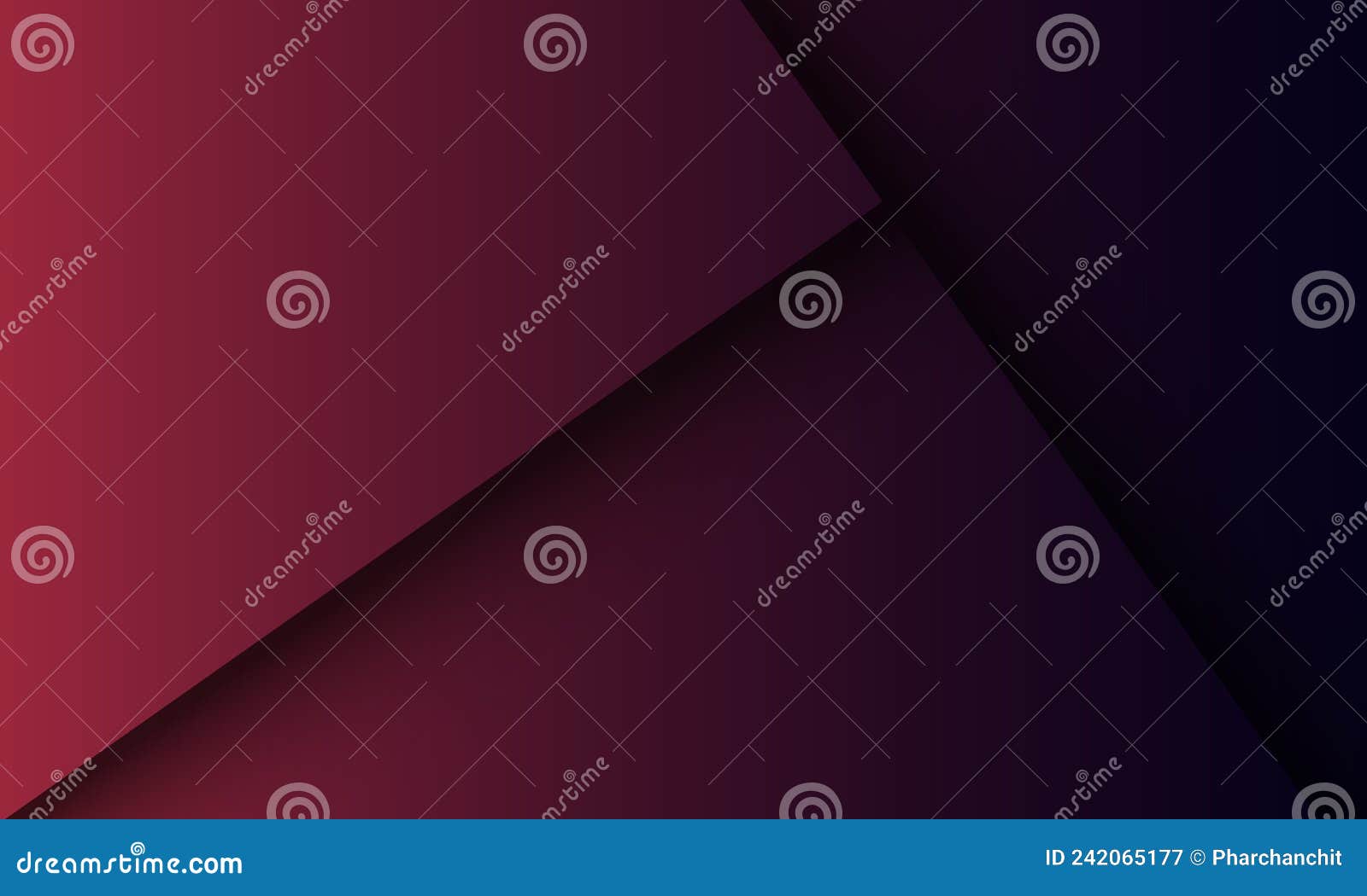 Abstract Dark Purple Background Vector Overlap Layer Stock Vector