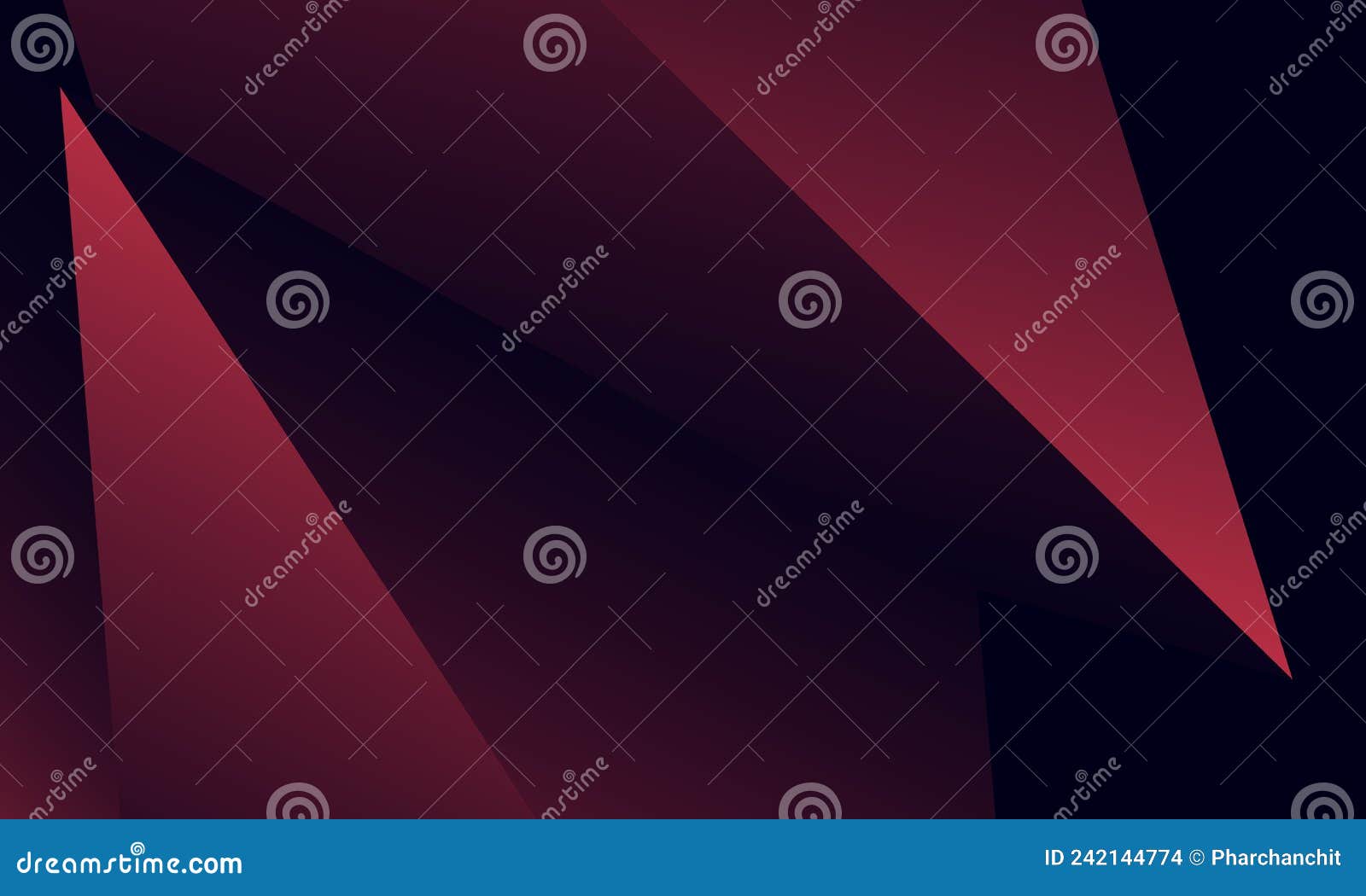 Abstract Dark Purple Background Vector Overlap Layer Stock Vector