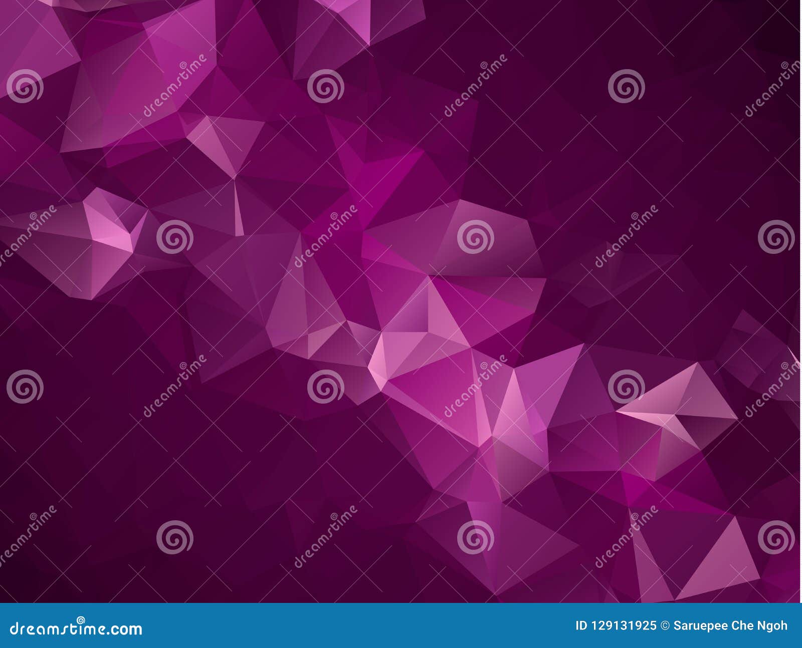Abstract Dark Purple, Pink Vector Low Poly Crystal Background. Polygon ...