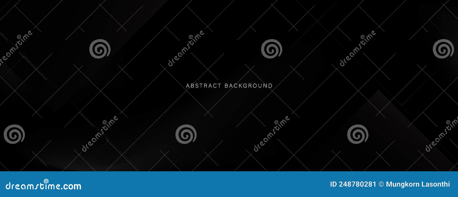 Abstract Dark Rectangles Geometric Shape Background. Futuristic ...