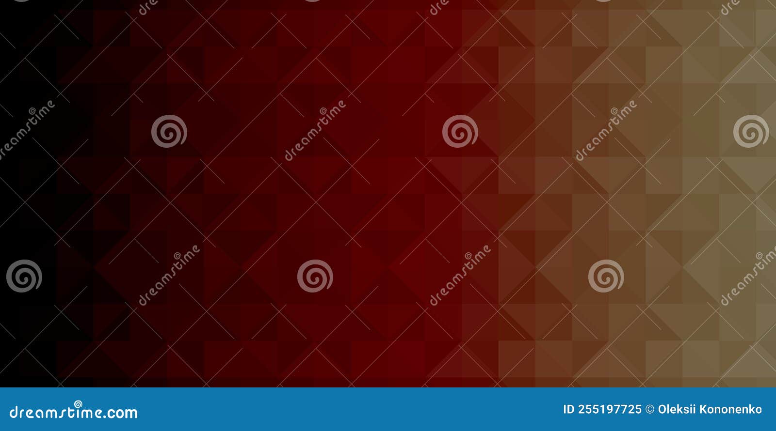 Abstract Dark Red Colored Mosaic Texture Assembled from Small Triangles ...