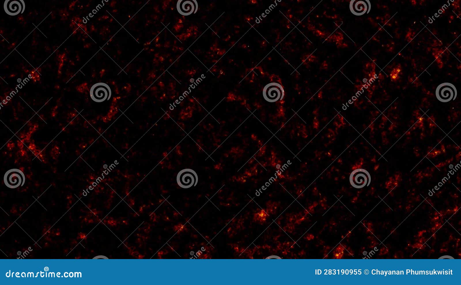 Abstract Dark Red Flame and Dark Smoke Million Particles Pattern ...
