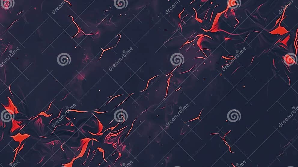 Abstract Dark and Red Fluid Art Stock Illustration - Illustration of ...