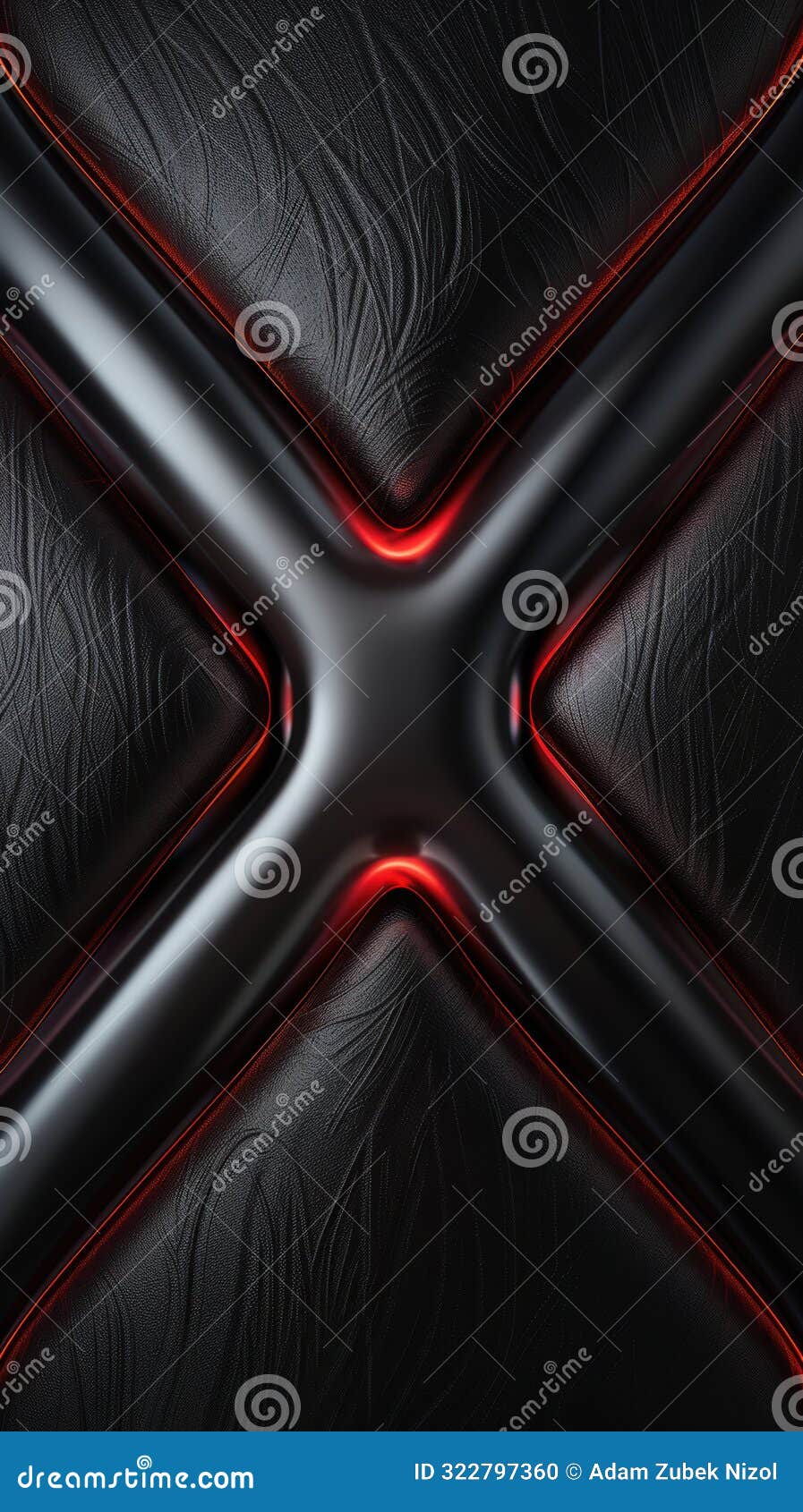 Abstract Dark and Red Geometric Pattern Stock Illustration ...