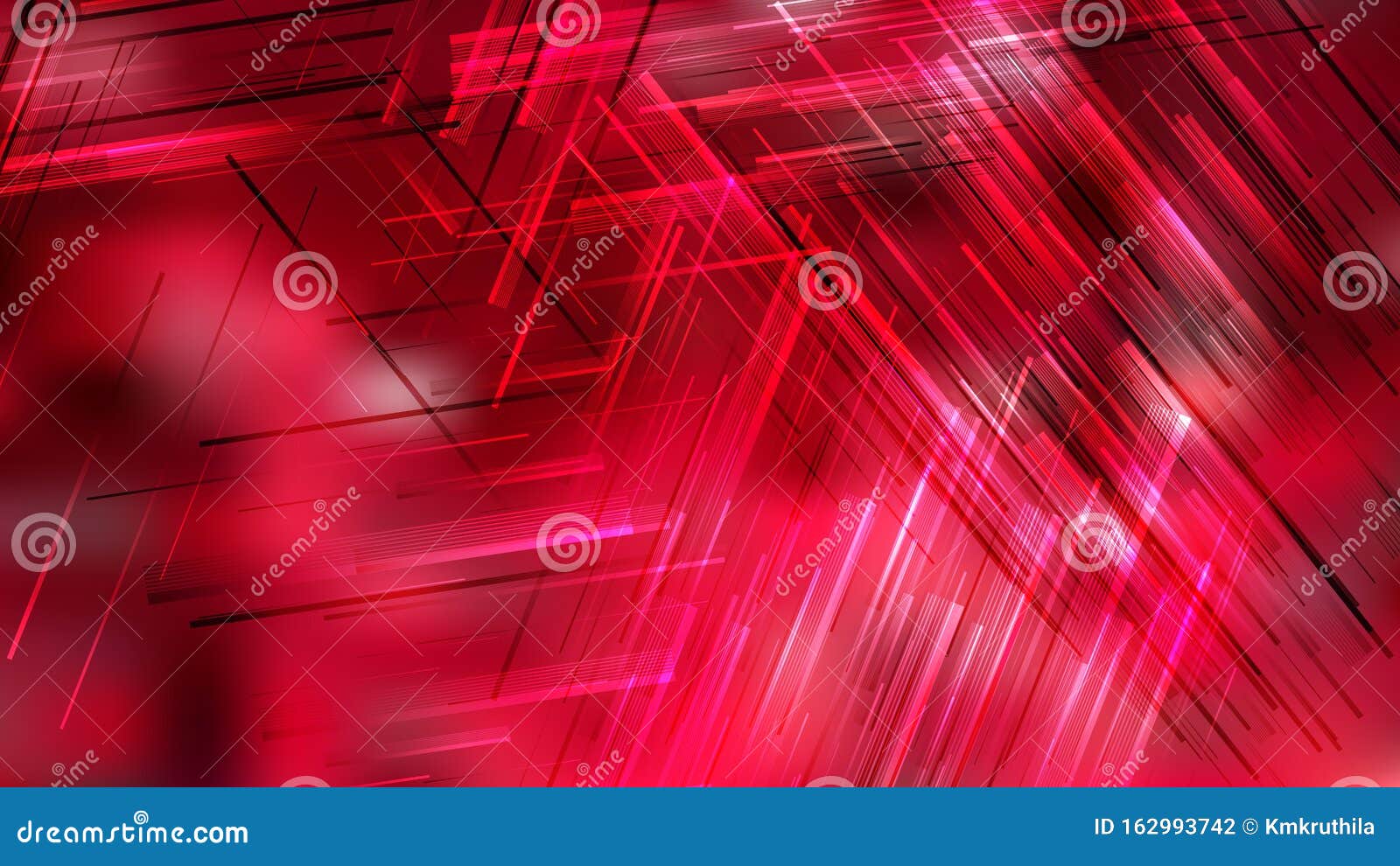 Abstract Dark Red Random Lines Background Vector Image Stock Vector ...