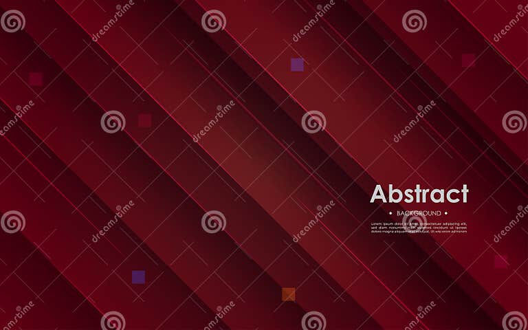Abstract Dark Red Simple Pattern 3d Look Cool Design Geometric ...