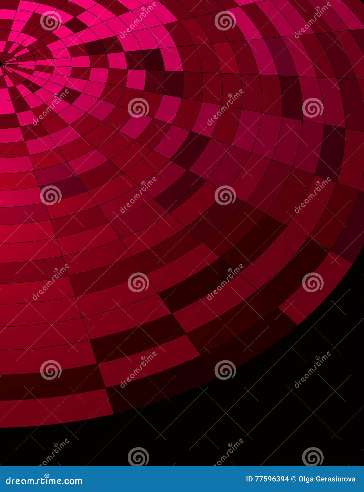 Abstract Dark Red Technical Background Stock Vector - Illustration of ...