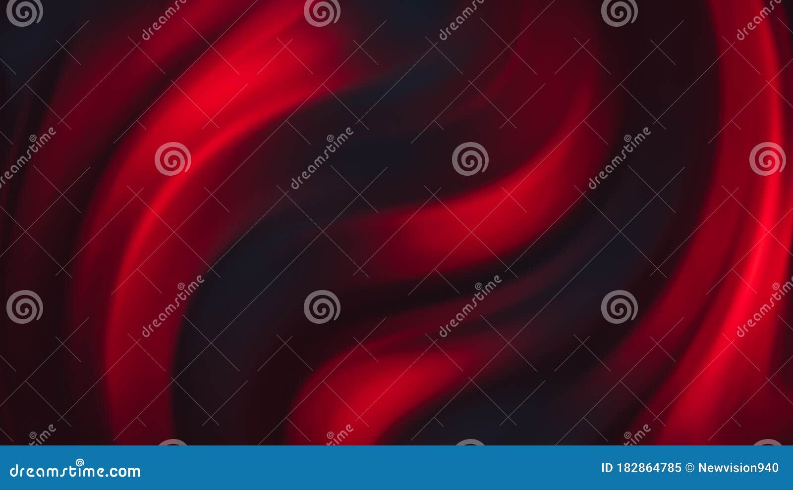 Abstract Dark Red Wave Background Stock Illustration - Illustration of ...