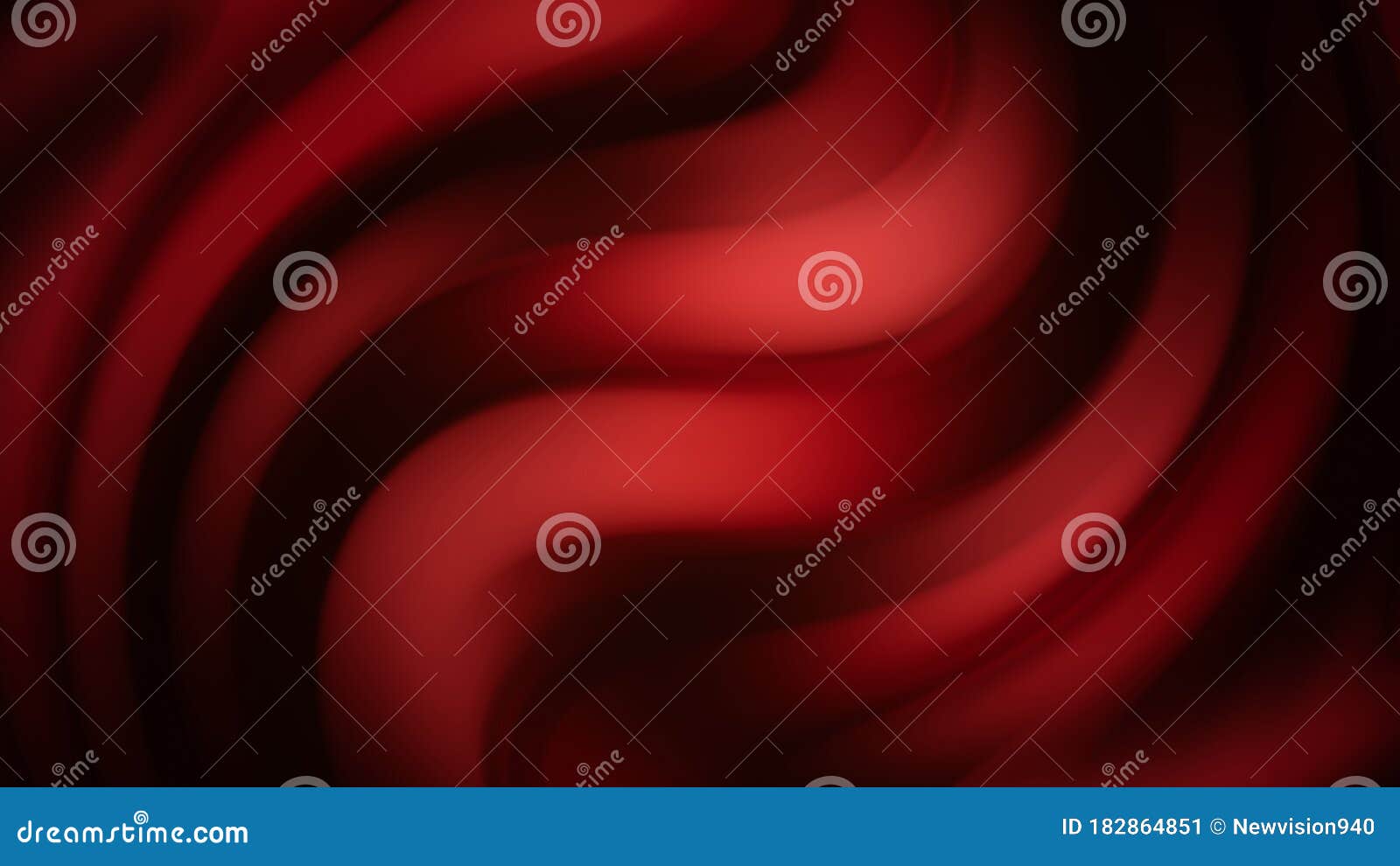 Abstract Dark Red Wave Background Stock Illustration - Illustration of ...