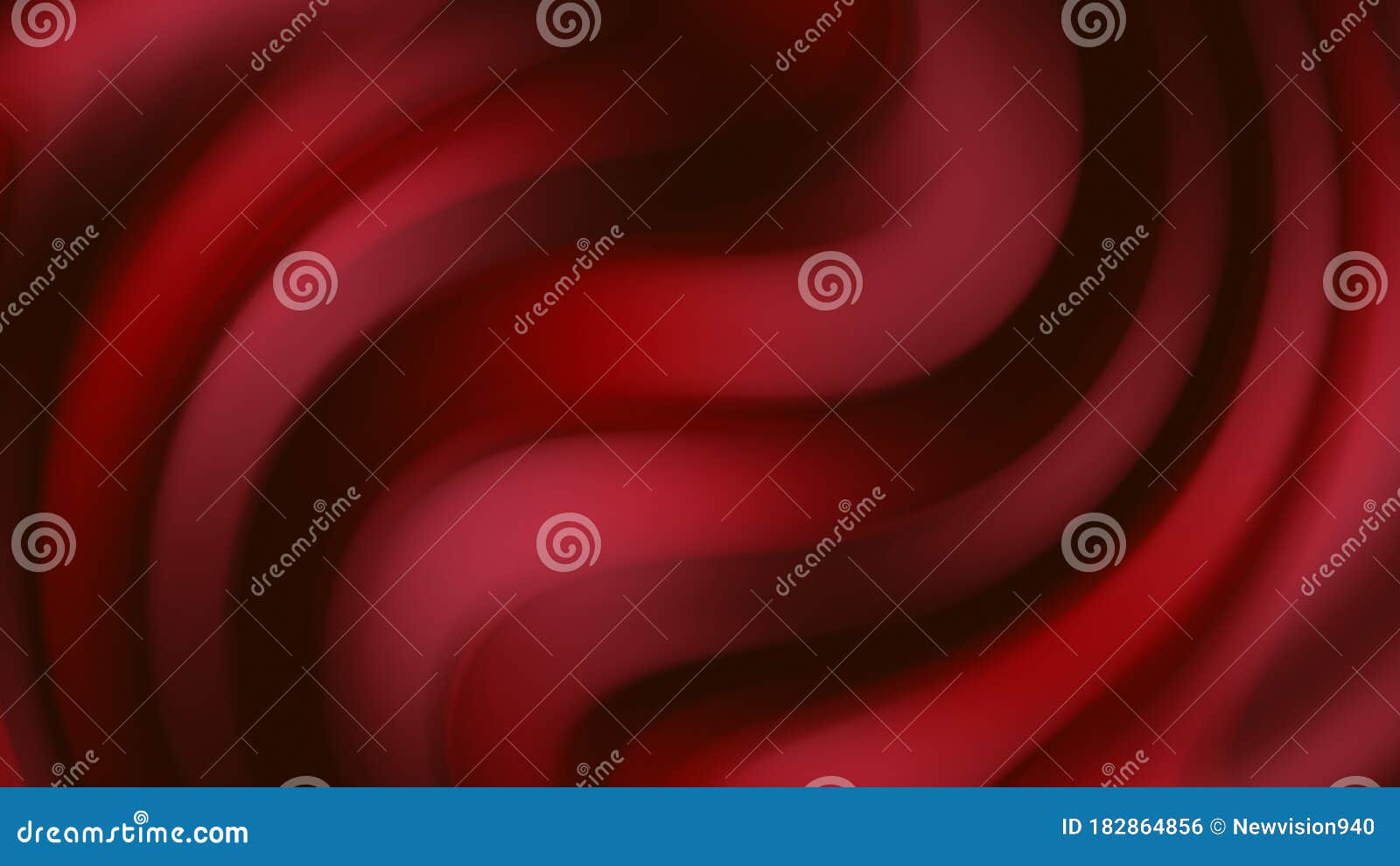 Abstract Dark Red Wave Background Stock Illustration - Illustration of ...