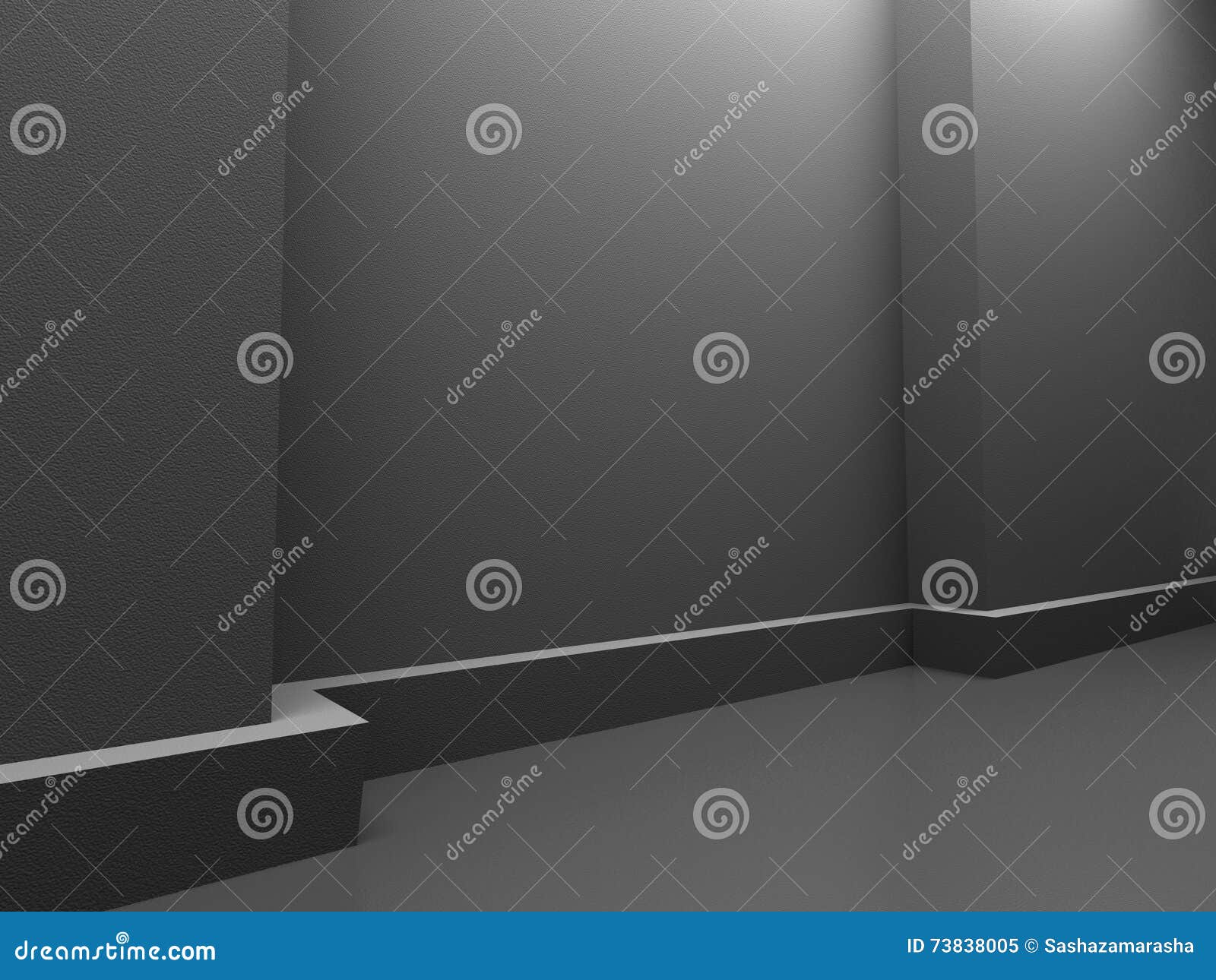 Abstract Dark Room Design Background Stock Illustration - Illustration ...