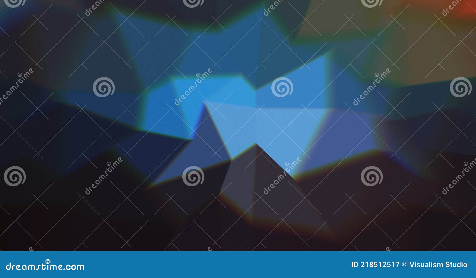Abstract Dark Sky Blue Polygon Texture Shapes and Triangle Colorful ...