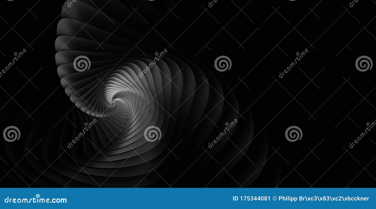 Abstract Dark Space Architecture,perspective of Future Design Building ...