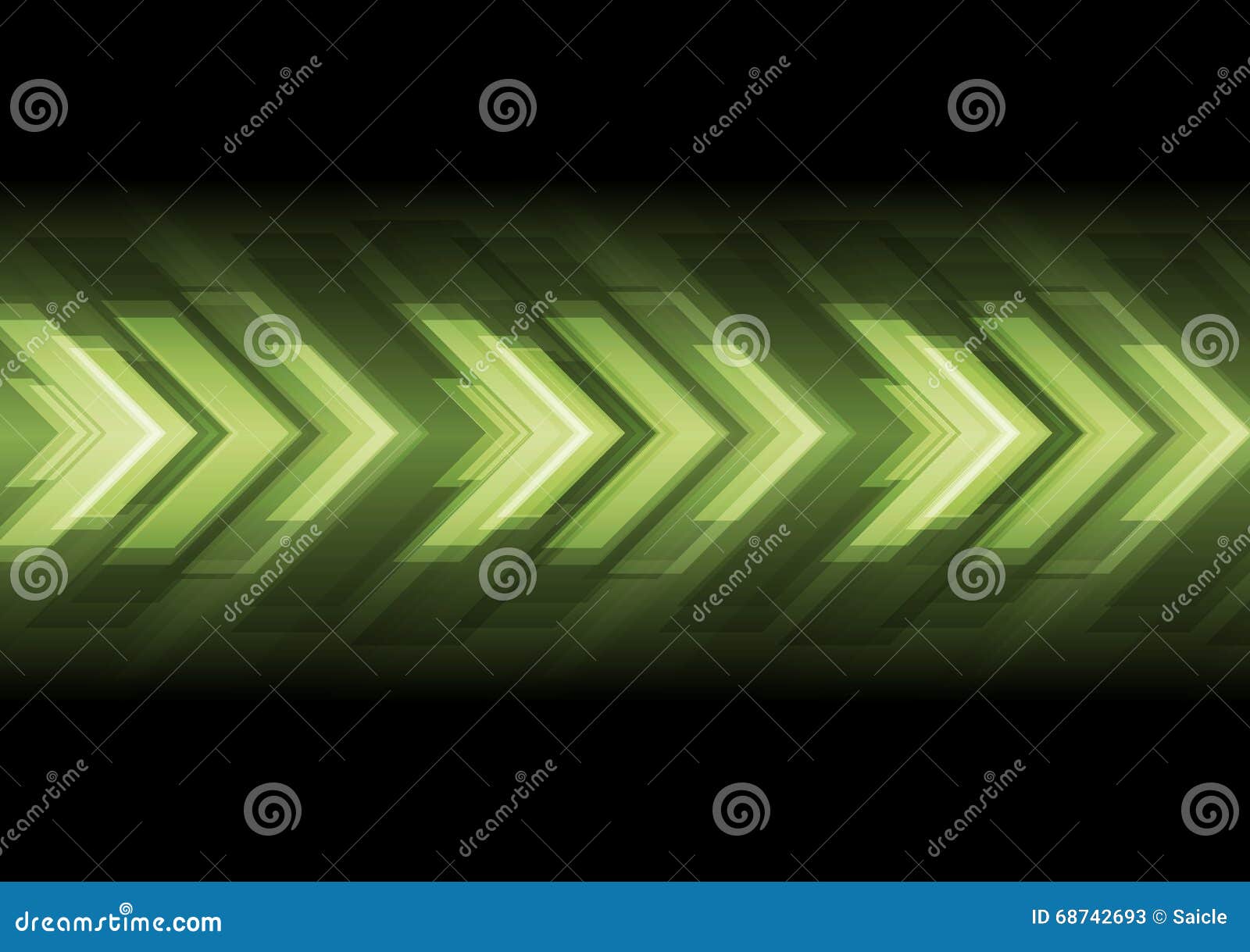 Abstract Dark Tech Arrows Design Stock Vector - Illustration of card ...