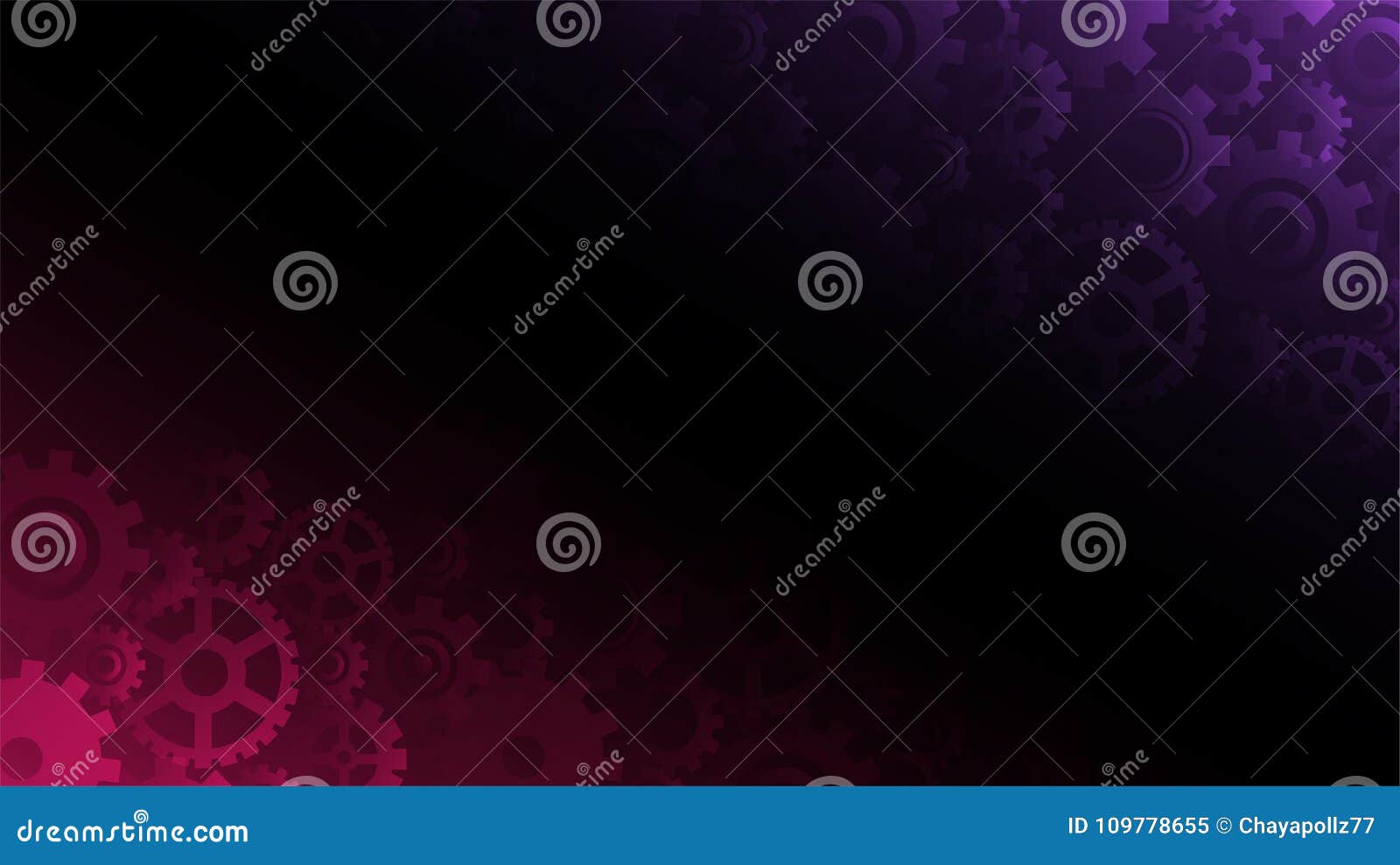 Abstract Dark Violet and Pink Gears Background Stock Vector ...