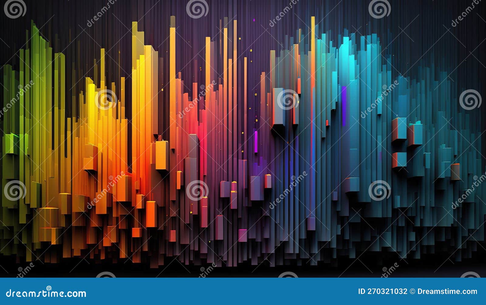 Abstract Data Background. UI UX Design Stock Illustration ...