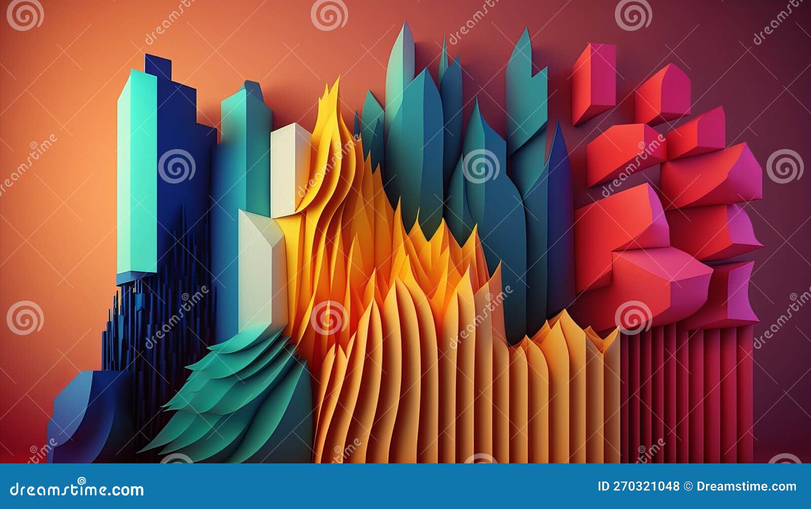 Abstract Data Background. UI UX Design Stock Illustration ...
