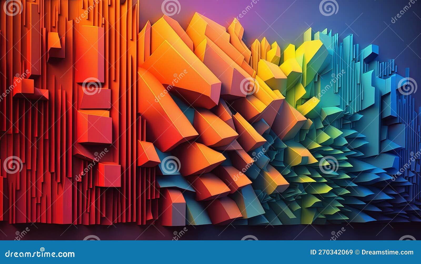 Abstract Data Background. UI UX Design Stock Illustration ...