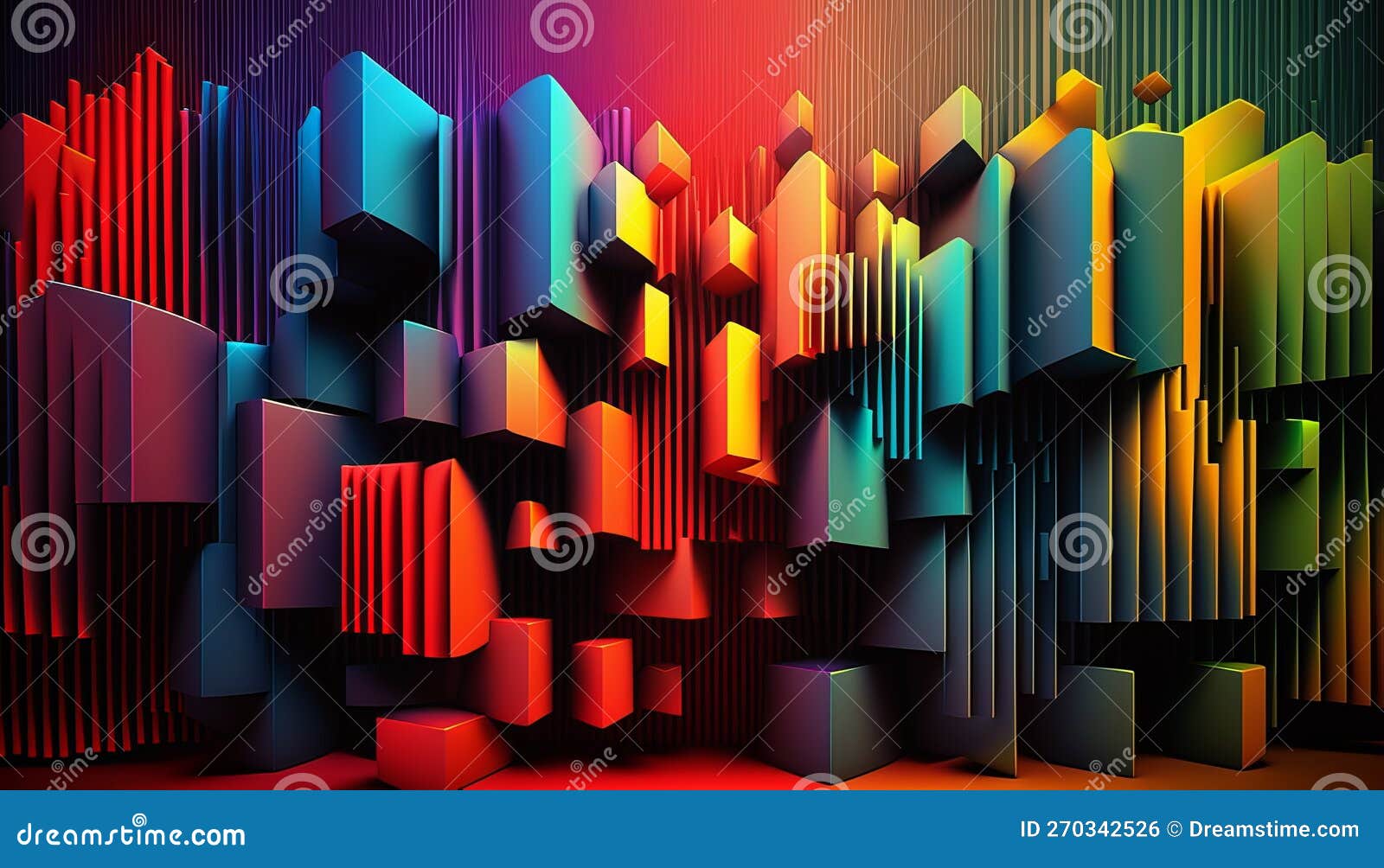 Abstract Data Background. UI UX Design Stock Illustration ...
