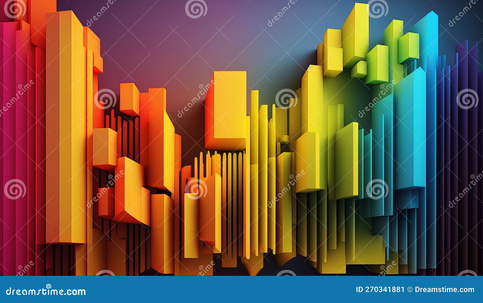 Abstract Data Background. UI UX Design Stock Illustration ...