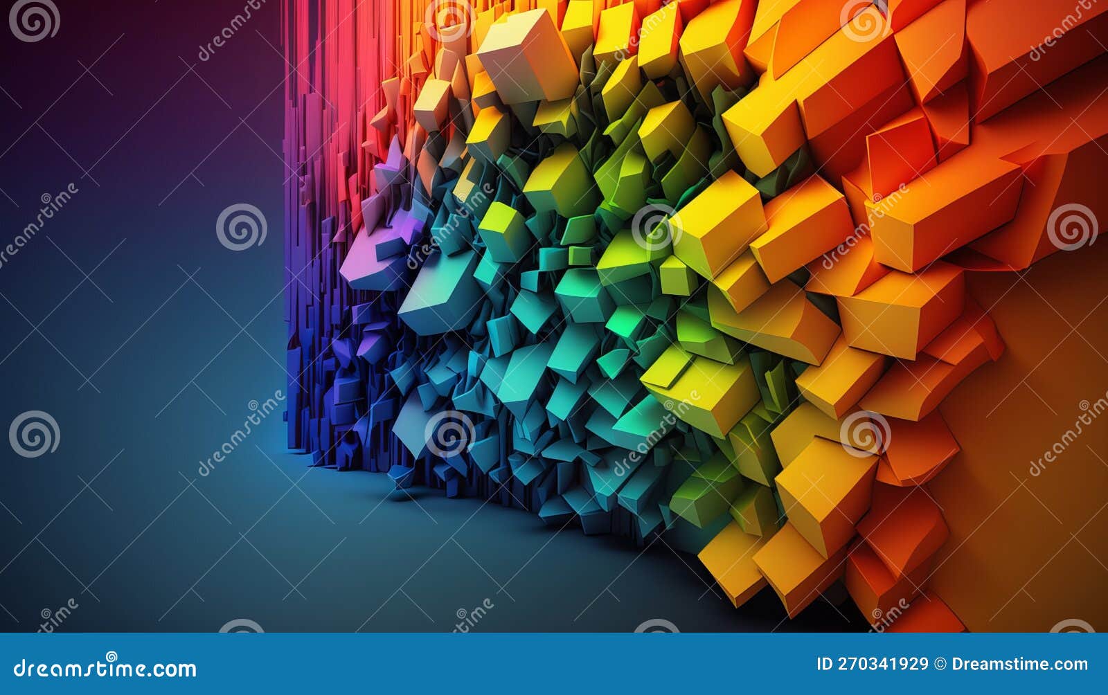 Abstract Data Background. UI UX Design Stock Illustration ...