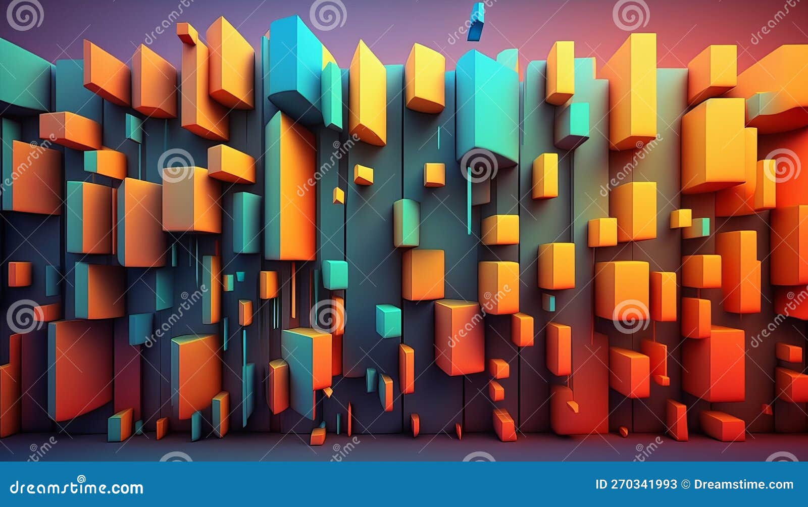 Abstract Data Background. UI UX Design Stock Illustration ...
