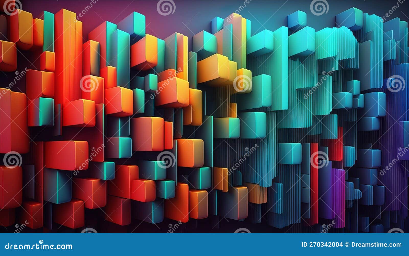 Abstract Data Background. UI UX Design Stock Illustration ...