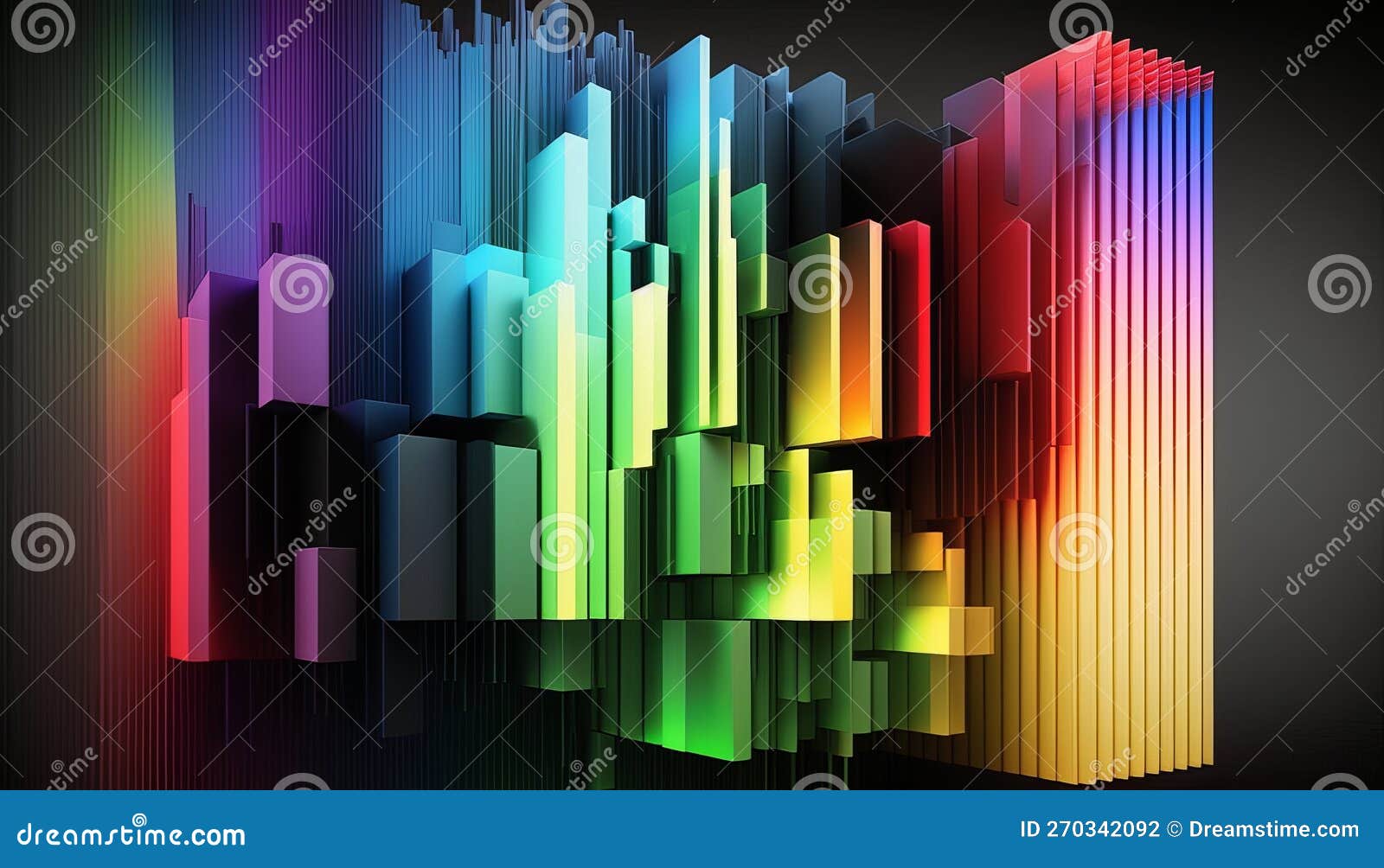 Abstract Data Background. UI UX Design Stock Illustration ...