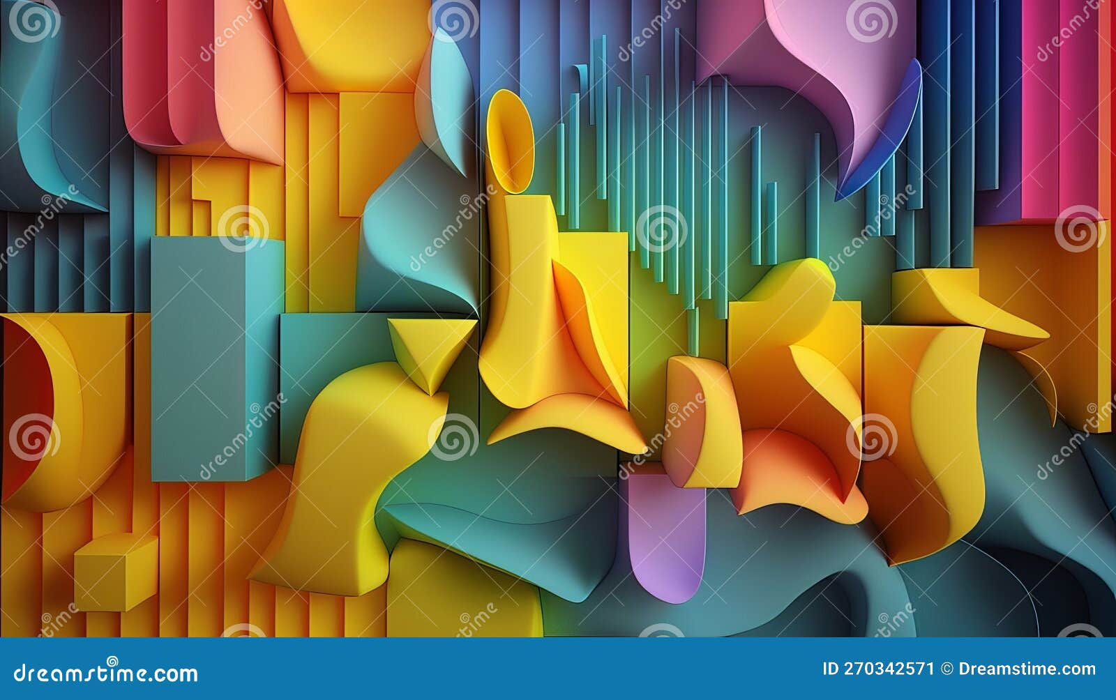 Abstract Data Background. UI UX Design Stock Illustration ...
