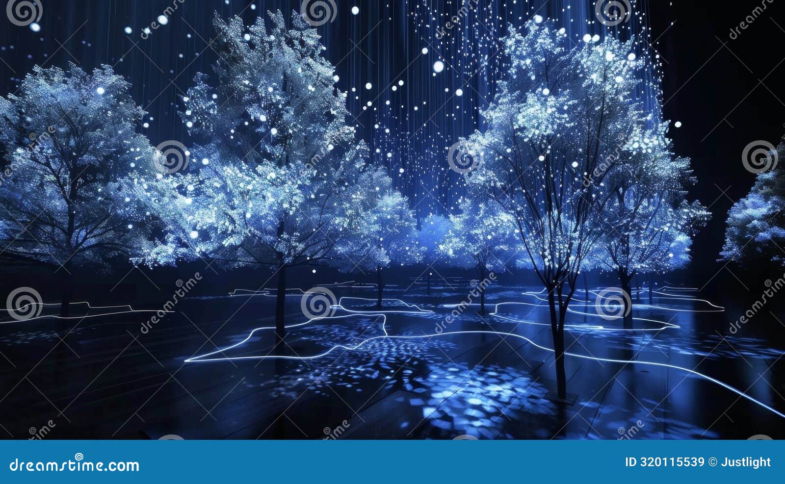 The Abstract Data Forest Was a Living Breathing Entity with Each Tree ...