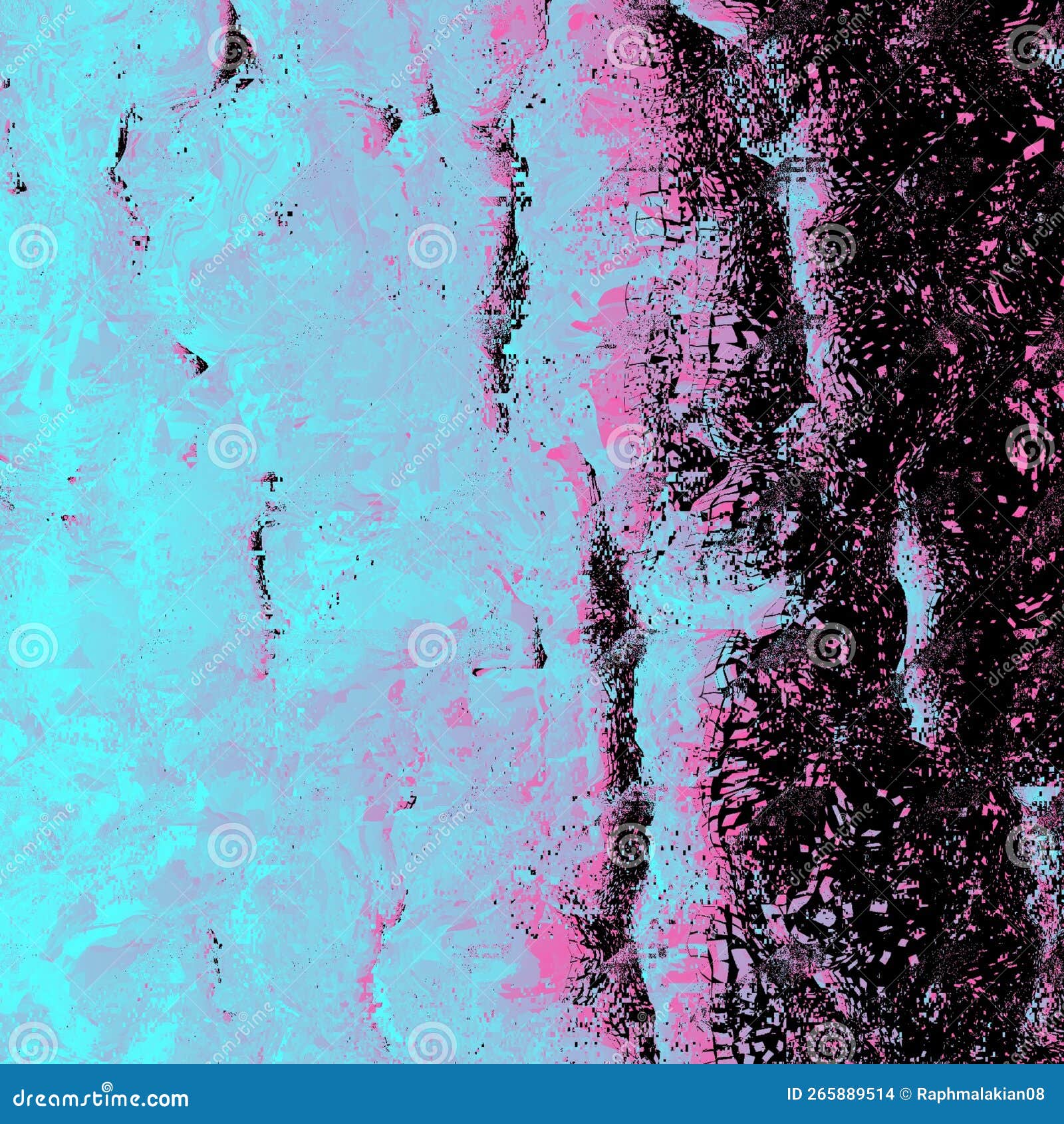 Abstract Data Moshing Background. Distorted Gradient Datamosh Effect ...