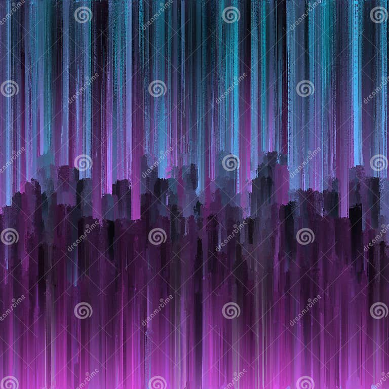 Abstract Data Moshing Background. Distorted Gradient Datamosh Effect ...