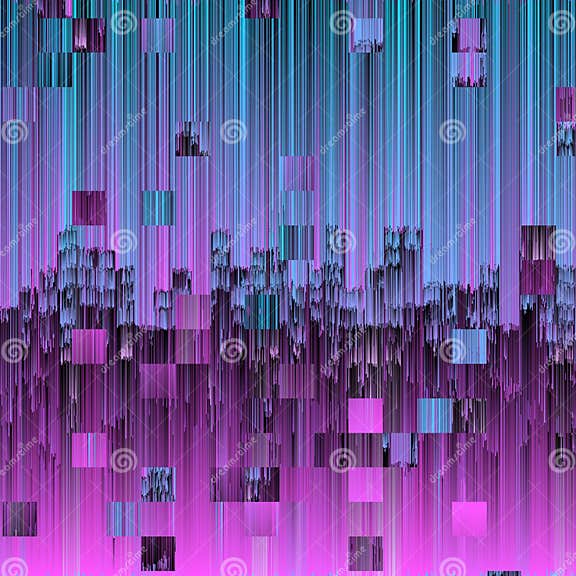 Abstract Data Moshing Background. Distorted Gradient Datamosh Effect ...