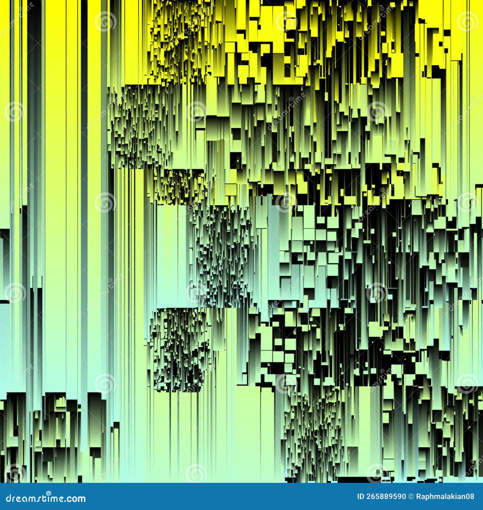 Abstract Data Moshing Background. Distorted Gradient Datamosh Effect ...