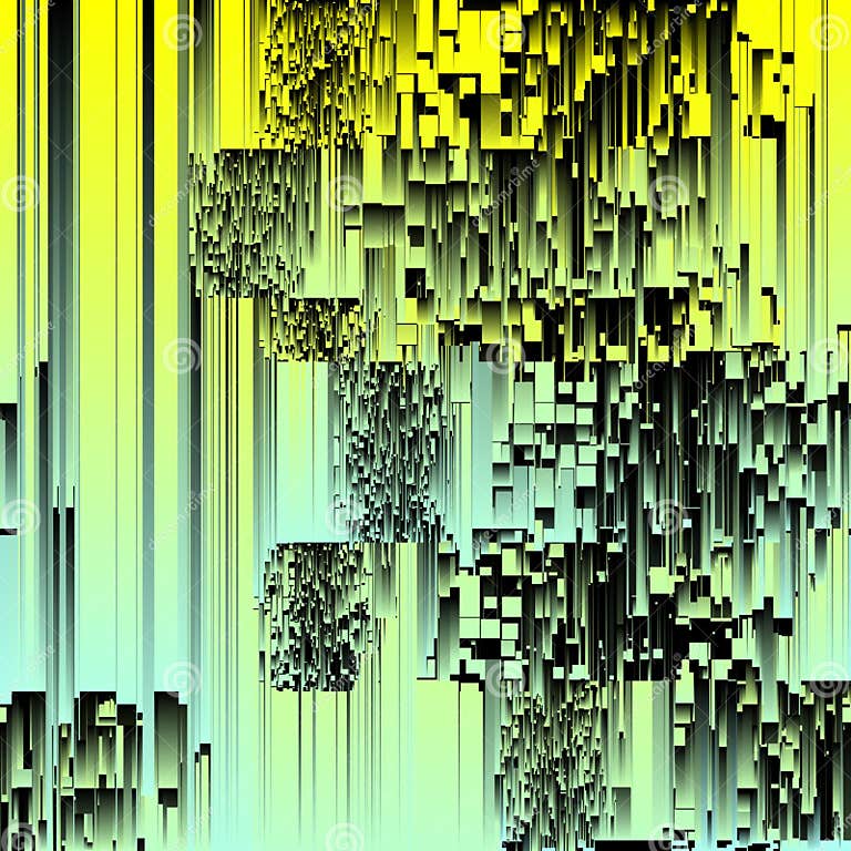 Abstract Data Moshing Background. Distorted Gradient Datamosh Effect ...