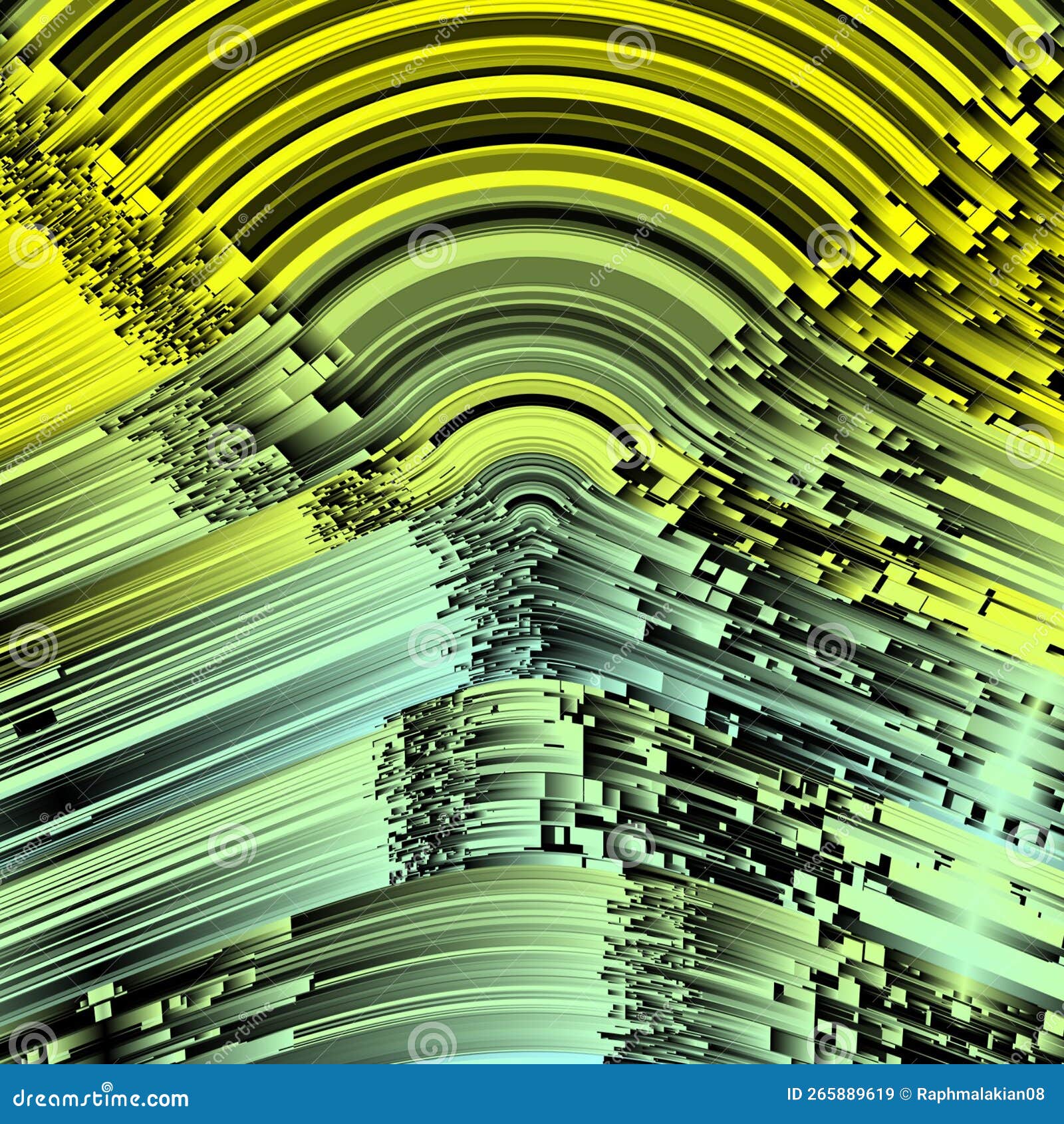 Abstract Data Moshing Background. Distorted Gradient Datamosh Effect ...