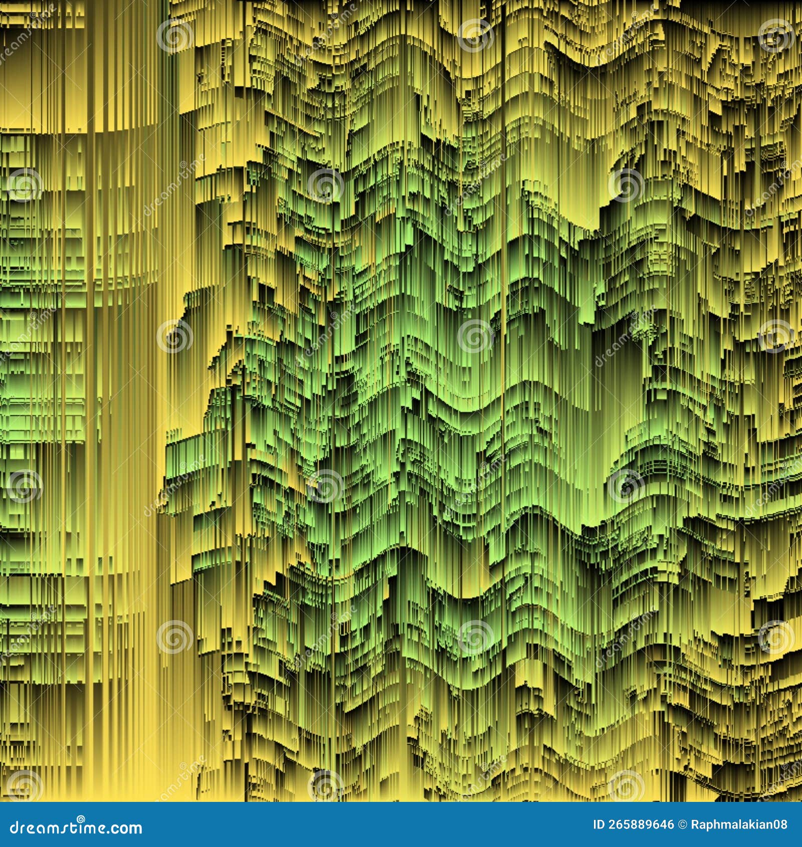 Abstract Data Moshing Background. Distorted Gradient Datamosh Effect ...