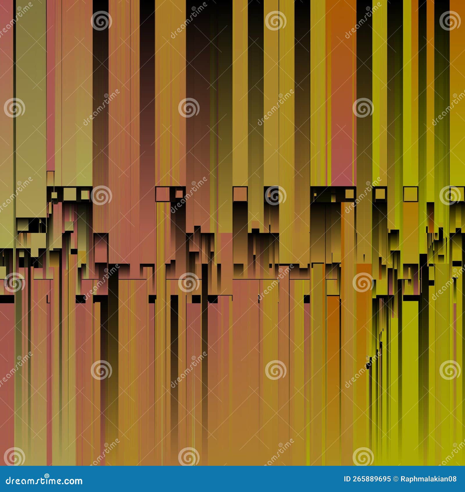 Abstract Data Moshing Background. Distorted Gradient Datamosh Effect ...