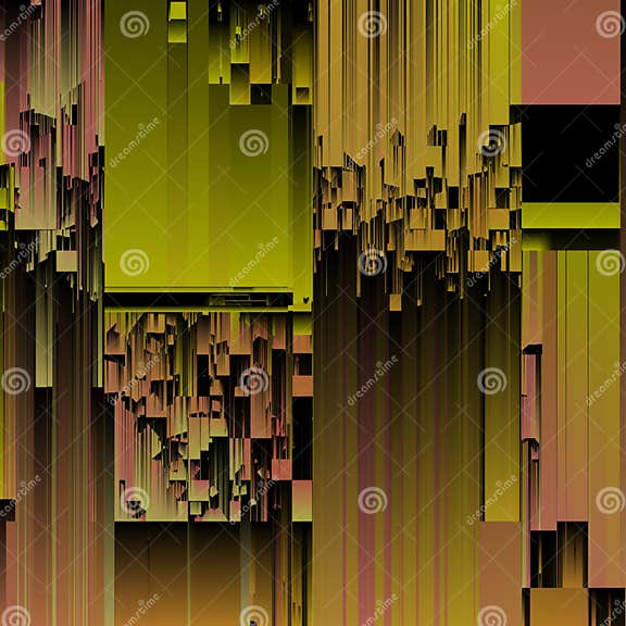 Abstract Data Moshing Background. Distorted Gradient Datamosh Effect ...