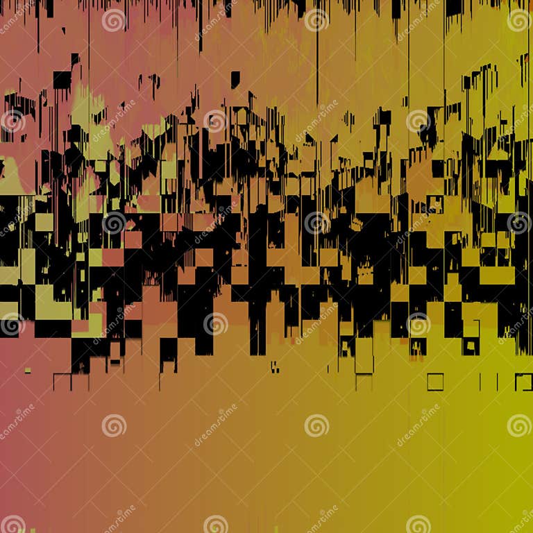 Abstract Data Moshing Background. Distorted Gradient Datamosh Effect ...