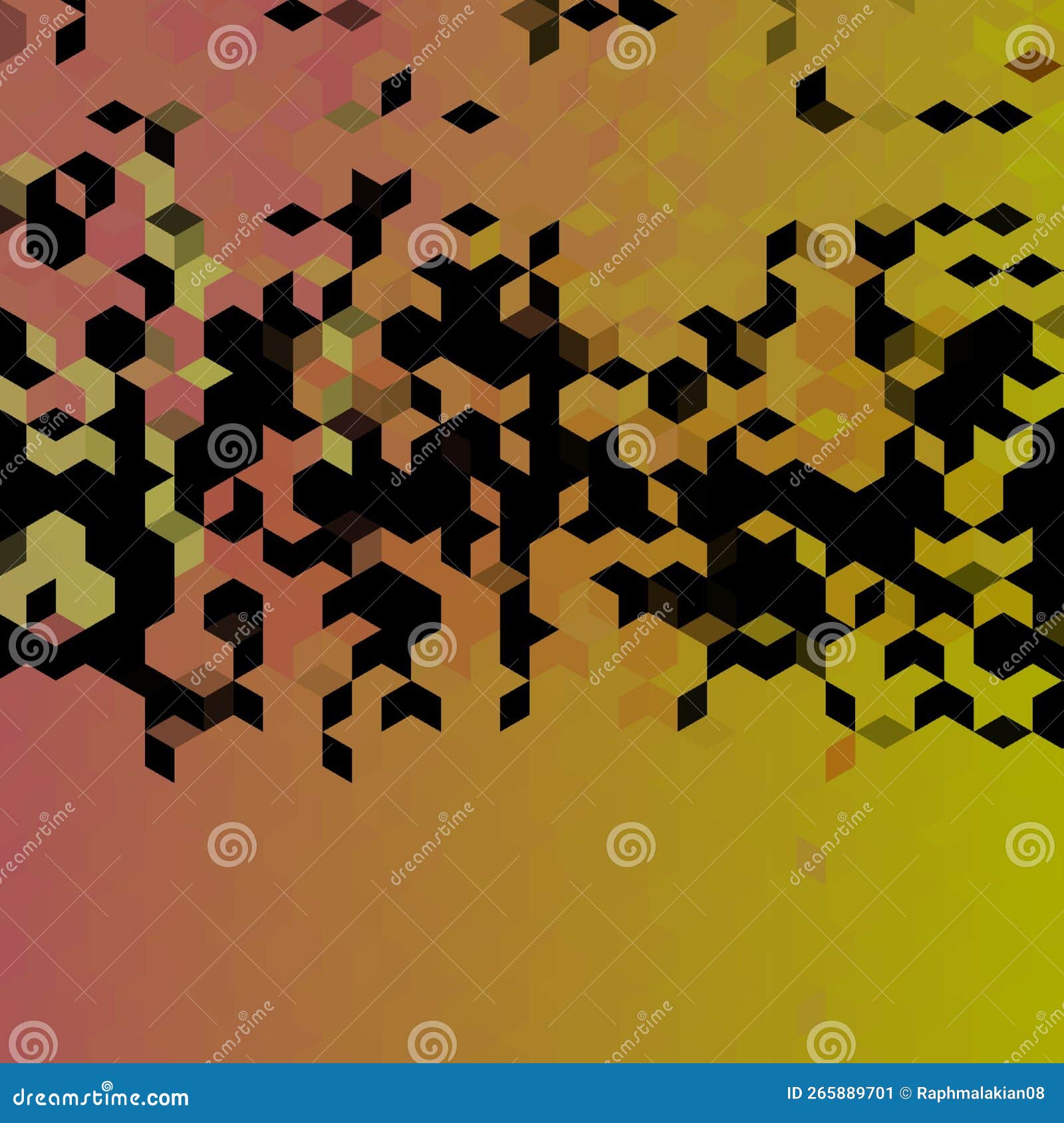 Abstract Data Moshing Background. Distorted Gradient Datamosh Effect ...